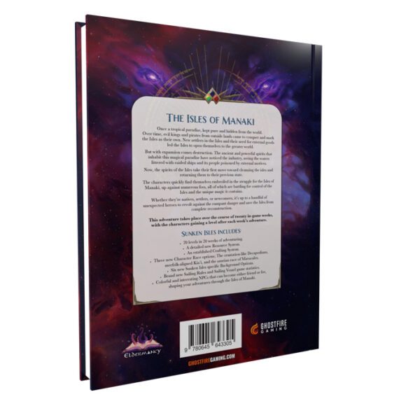 Sunken Isles: Hardcover Book - Ghostfire Gaming